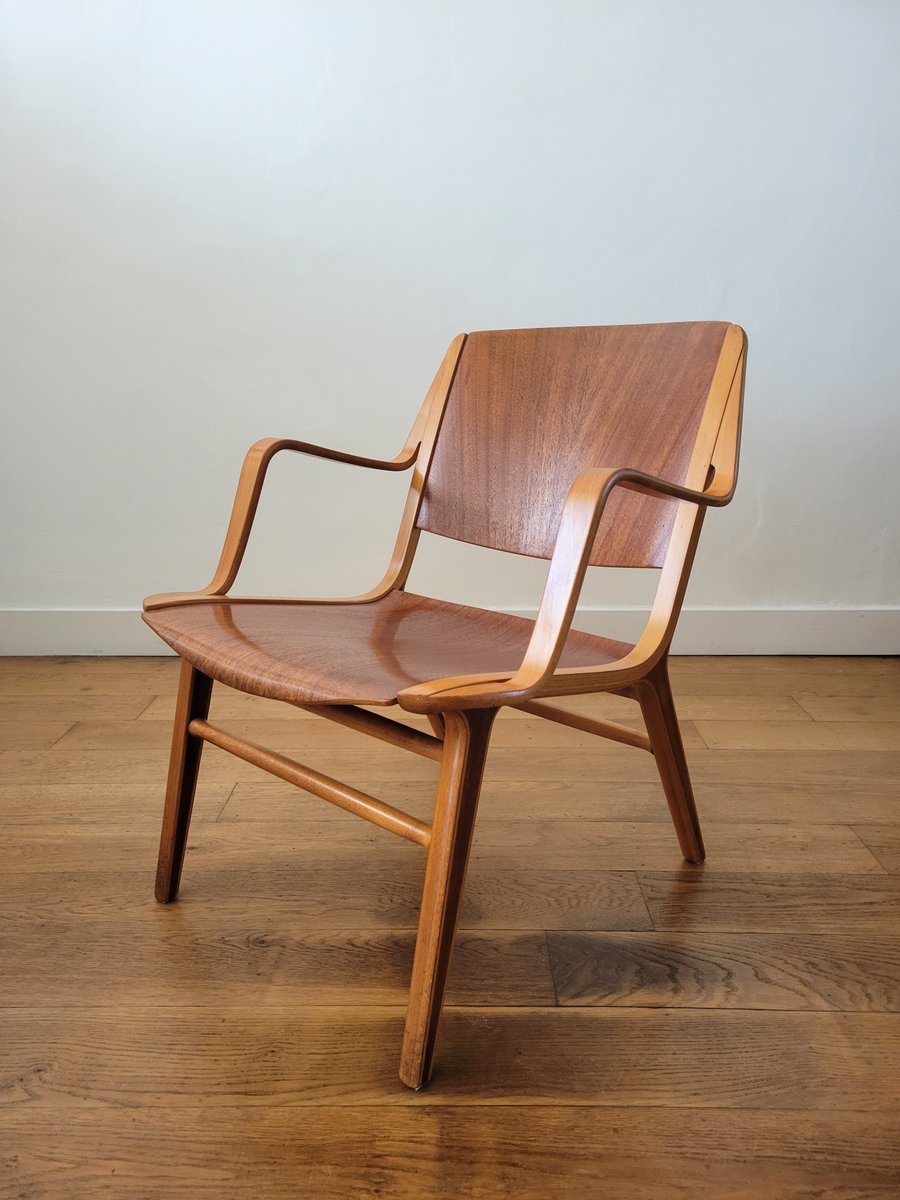 Vintage Ax Chair by Peter Hvidt and Orla Molgaard Nielsen for Fritz ...