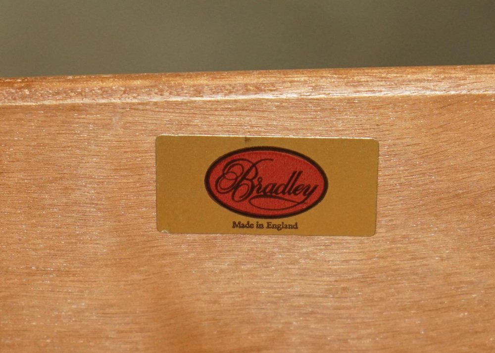 Vintage Military Campaign Burr Yew Wood and Brass 3-Drawer Coffee Table ...