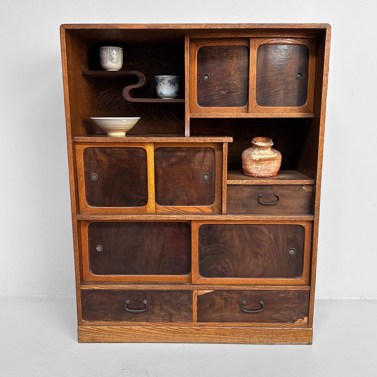 Antique Cha Tansu Tea Cabinet, Japan, 1920s for sale at Pamono