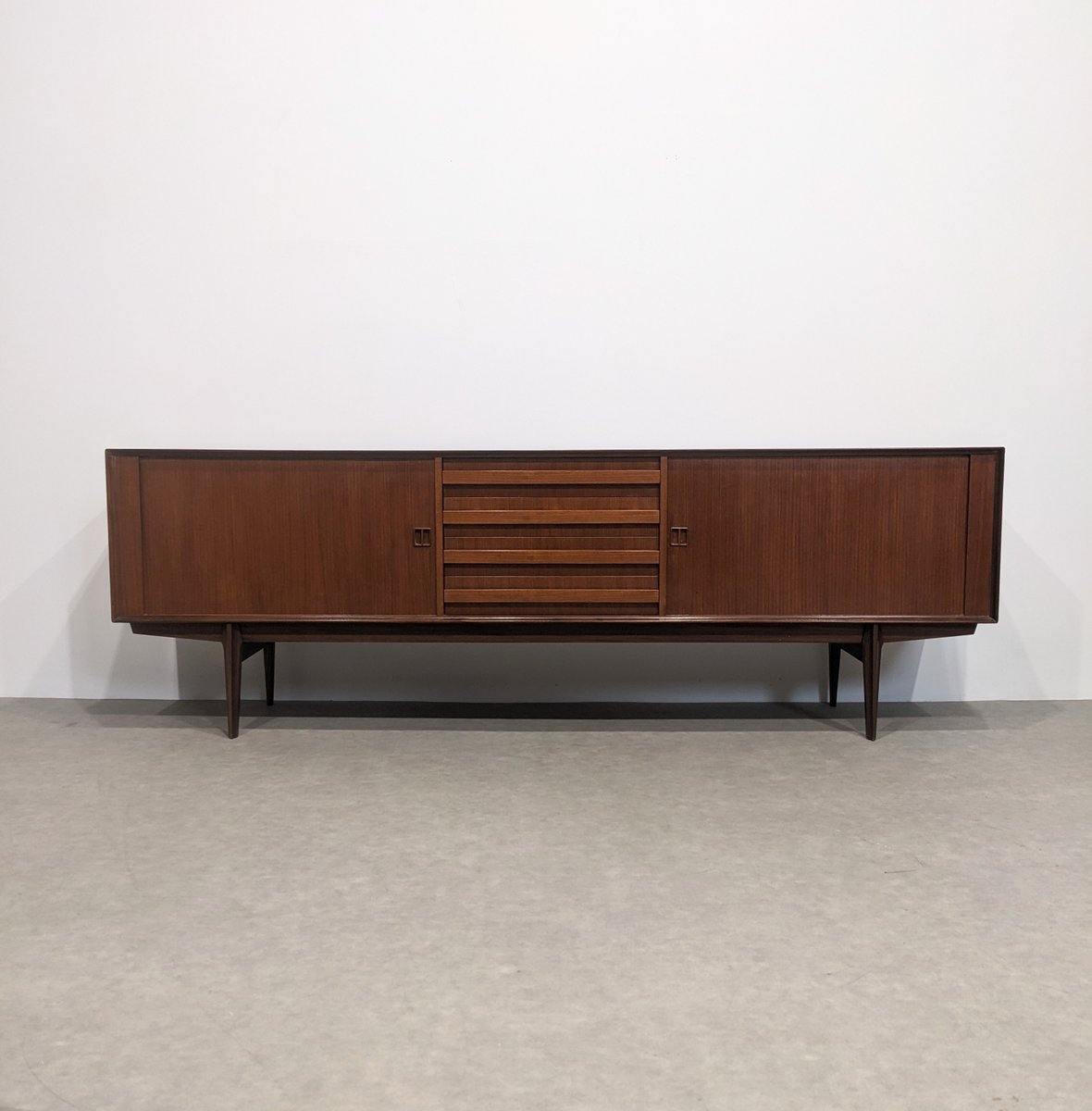 Vintage V-Form Sideboard, 1960s for sale at Pamono