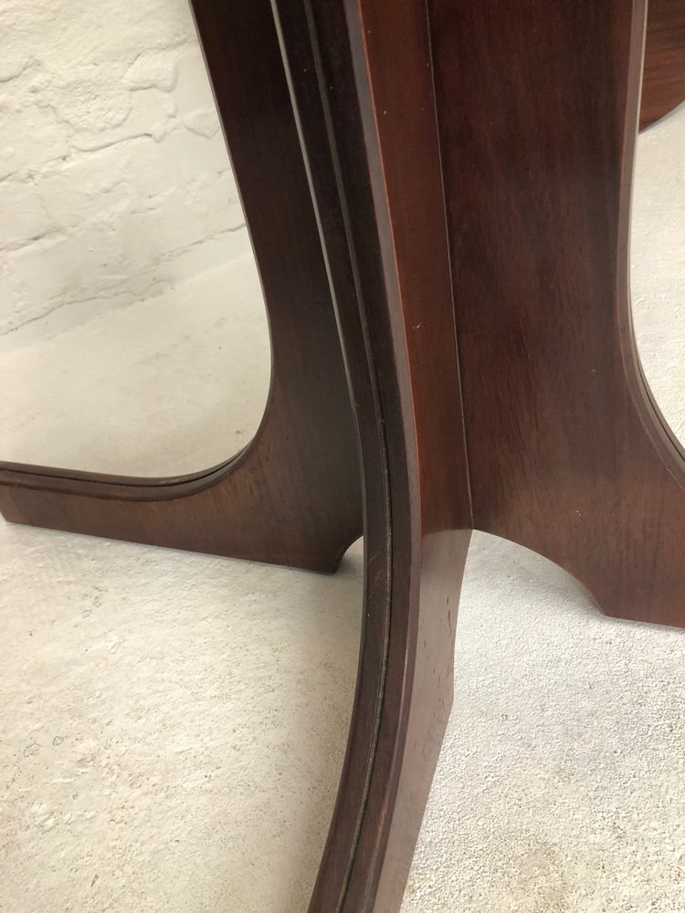 Round Dining Table with Profiled Edges, Italy for sale at Pamono