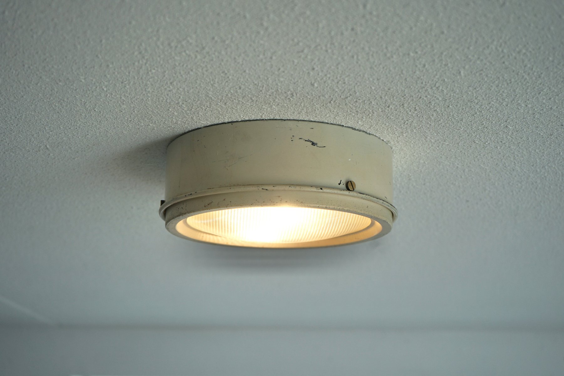 Vintage Italian Model 3055 Ceiling Lamp by Gino Sarfatti for Arteluce ...