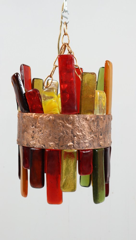 Brutalist Ceiling Lamp by Felipe Delfinger for Feders, 1970s for sale ...