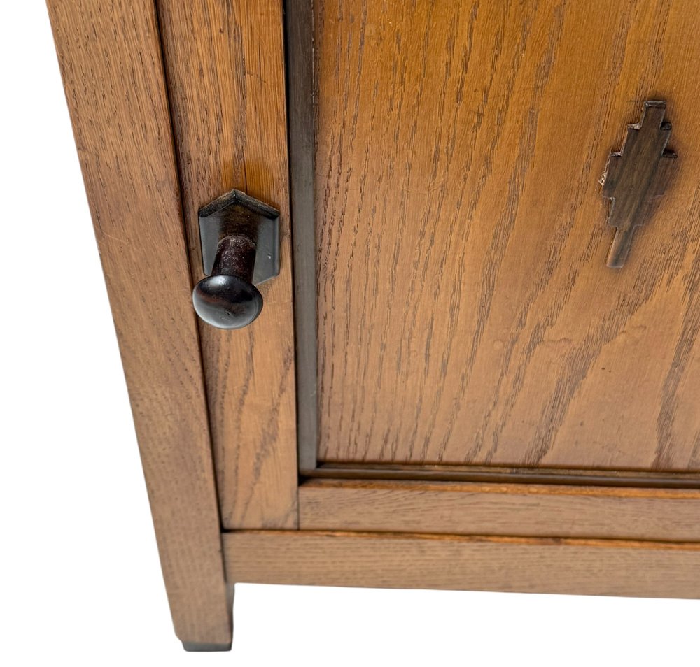 Art Deco Amsterdamse School Bedside Table, 1920s for sale at Pamono