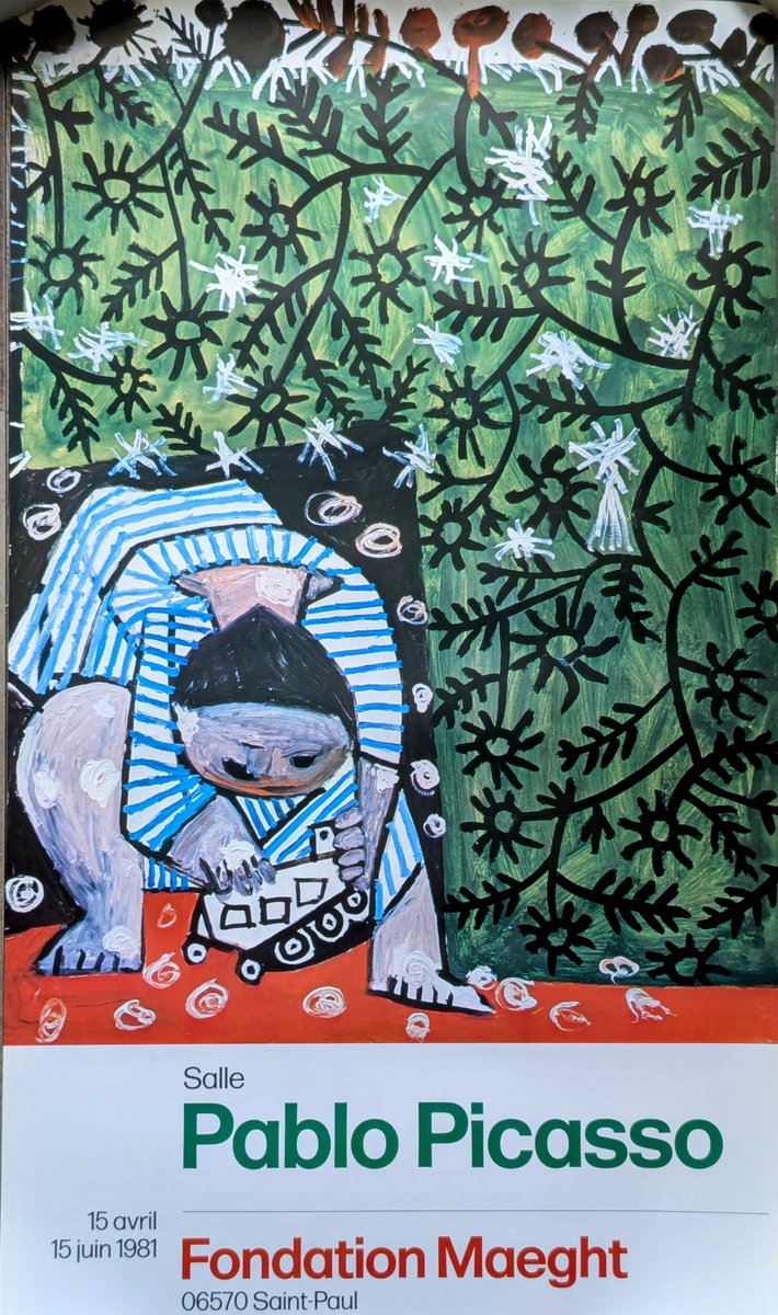 Pablo Picasso, Child Playing in Camomiles, 1981, Paper for sale at Pamono