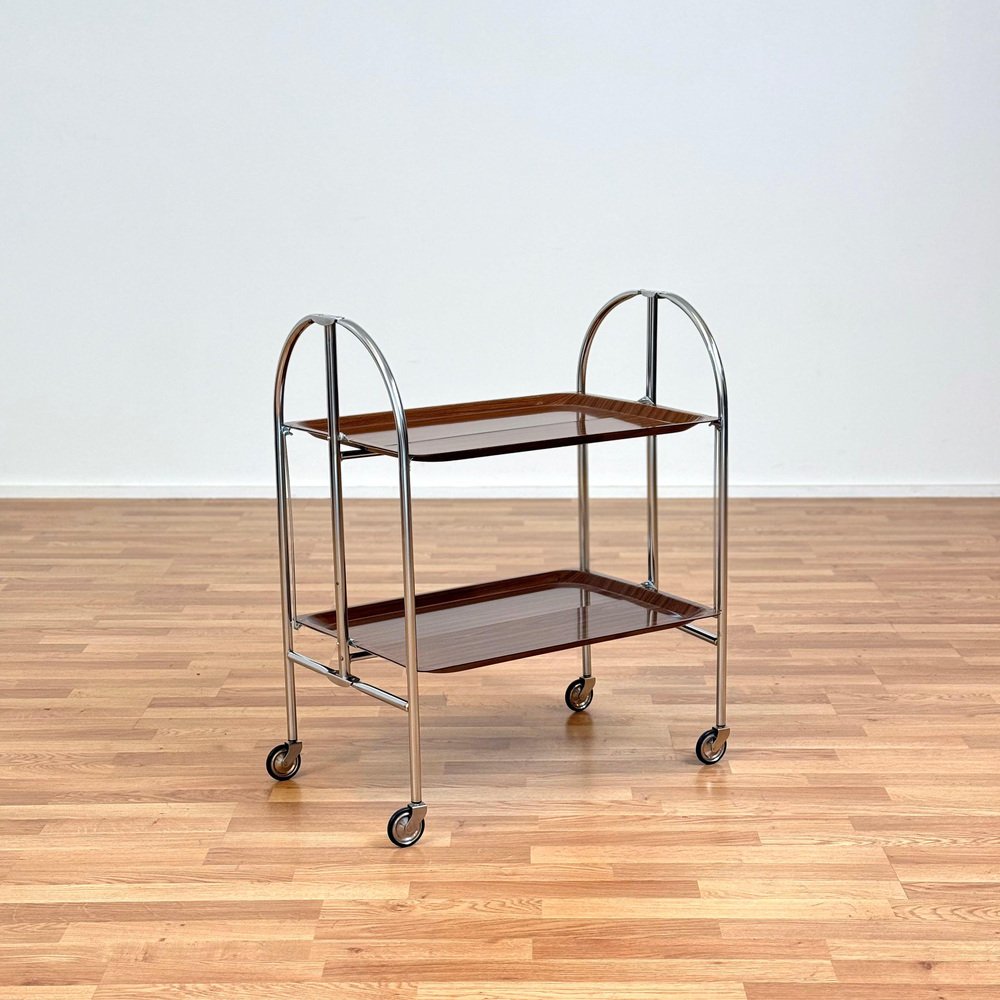 Vintage German Serving Trolley, 1970s for sale at Pamono