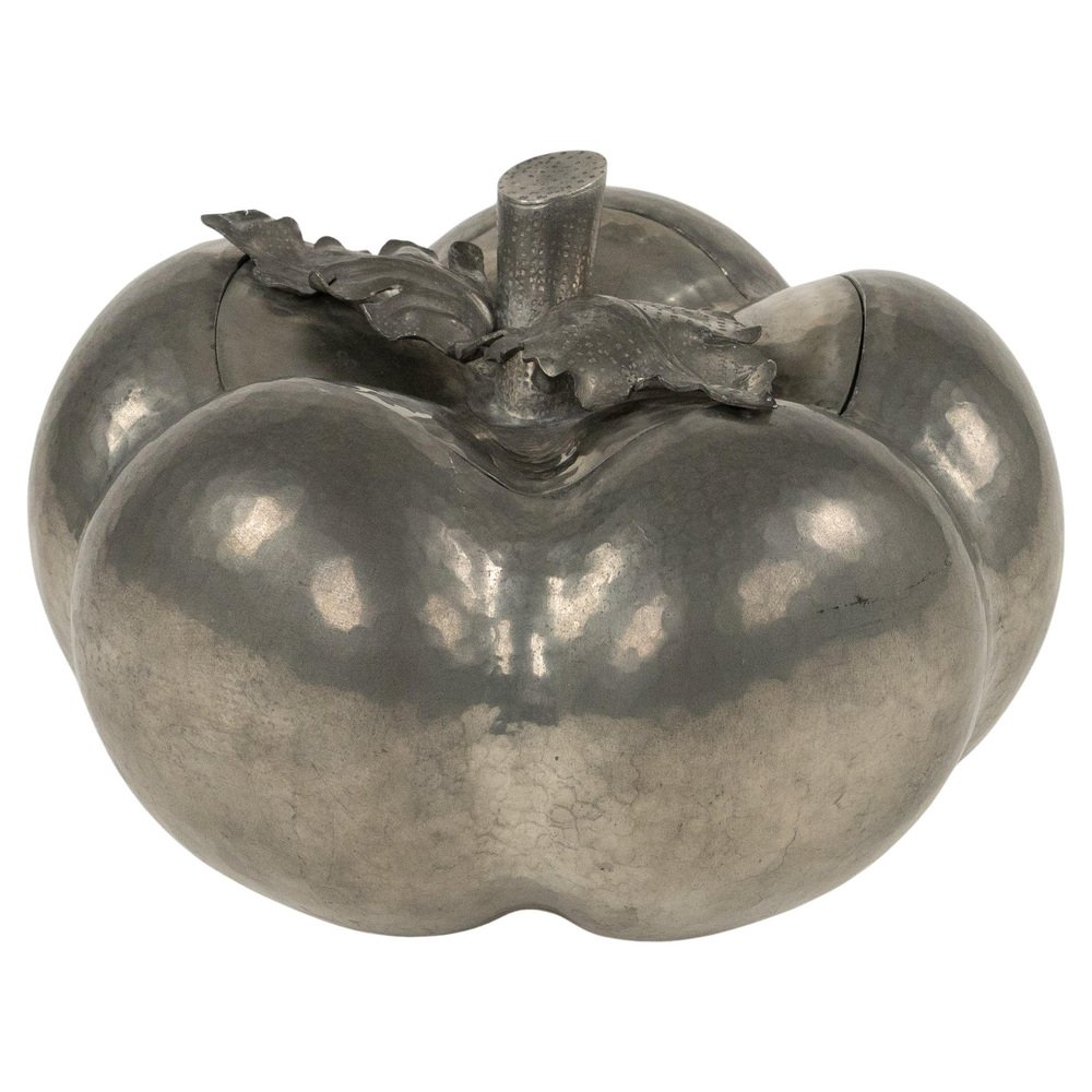 Midcentury Modern Pumpkin Ice Bucket, 1970s for sale at Pamono