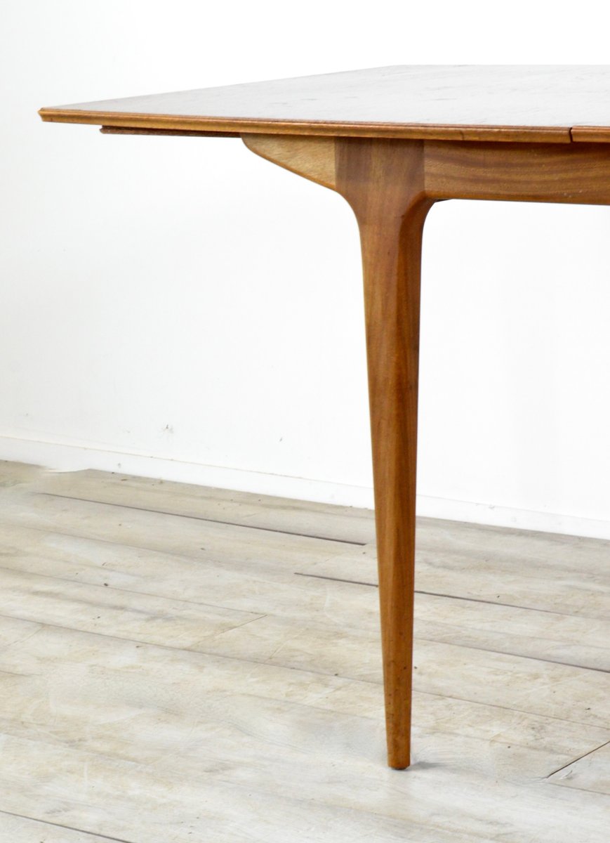 Mid-Century Modern Extendable Teak Dining Table from McIntosh, 1960s ...