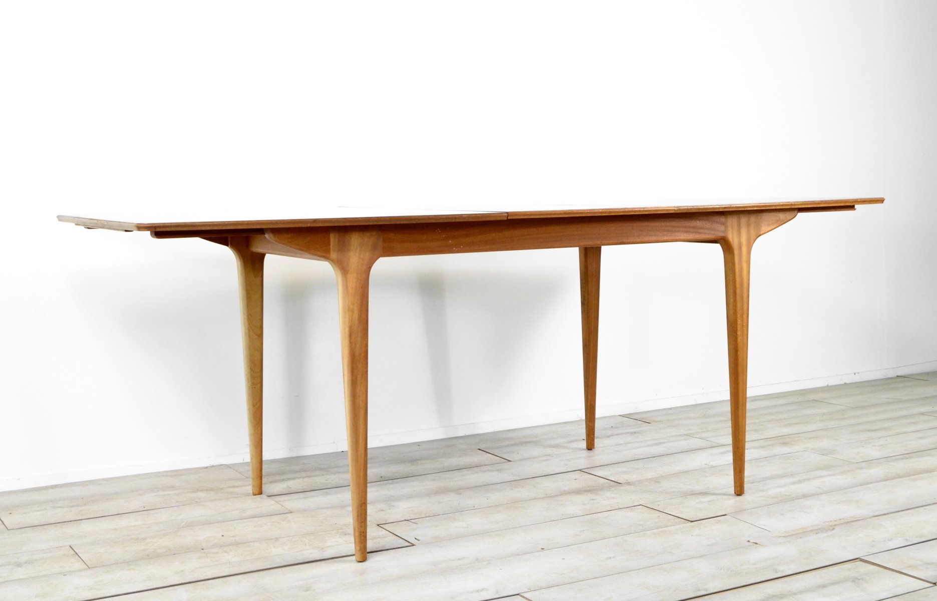 Mid-Century Modern Extendable Teak Dining Table from McIntosh, 1960s ...