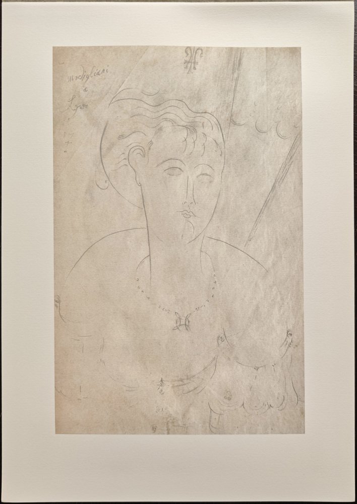A. Modigliani, Lysa, Lithograph for sale at Pamono