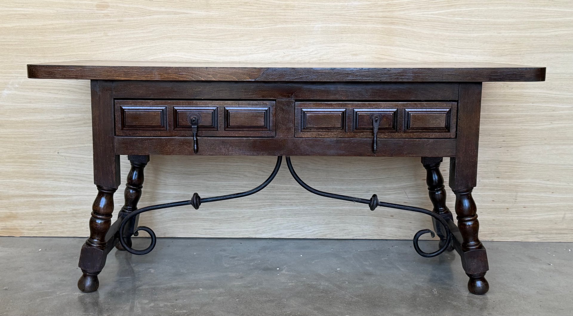 Spanish Rectangular Coffee Table, 1900 for sale at Pamono