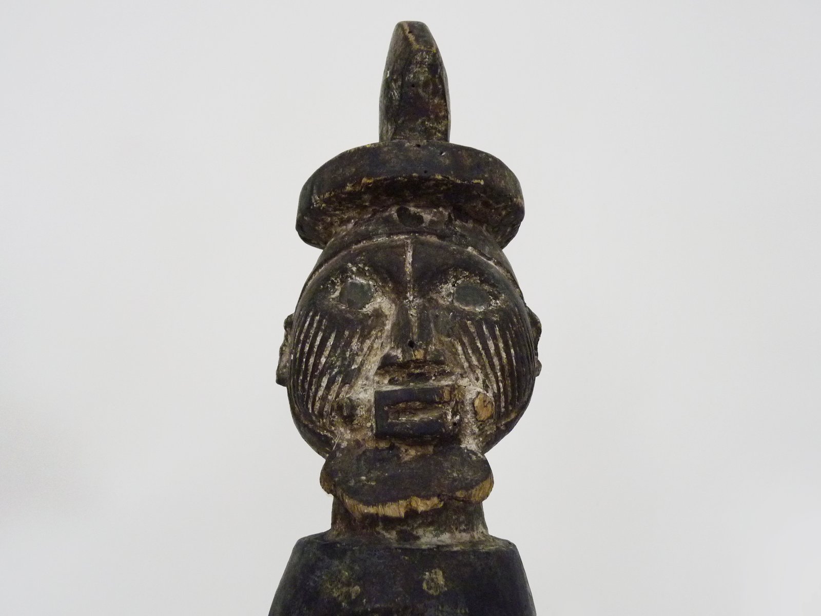 Teke Buti Fetish Reliquary Statue in Carved Wood, Congo, 1950s for sale ...