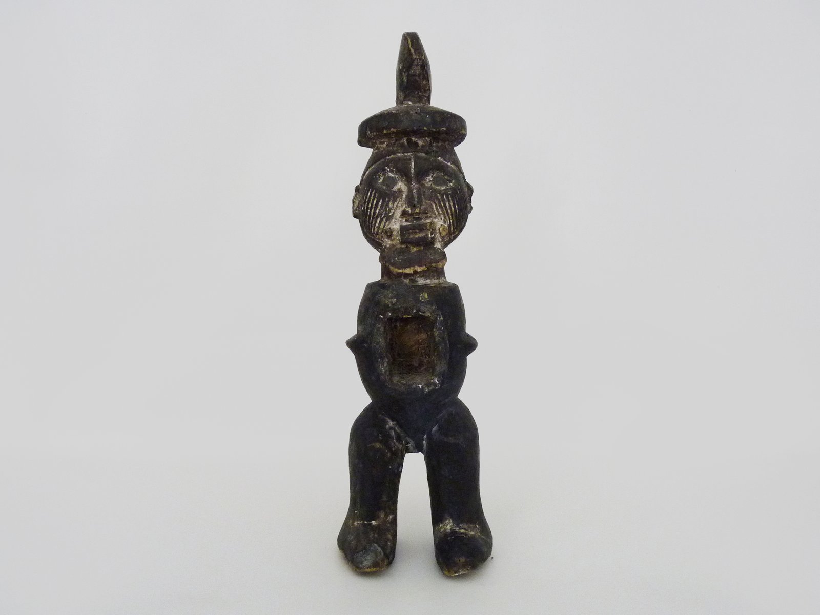 Teke Buti Fetish Reliquary Statue in Carved Wood, Congo, 1950s for sale ...