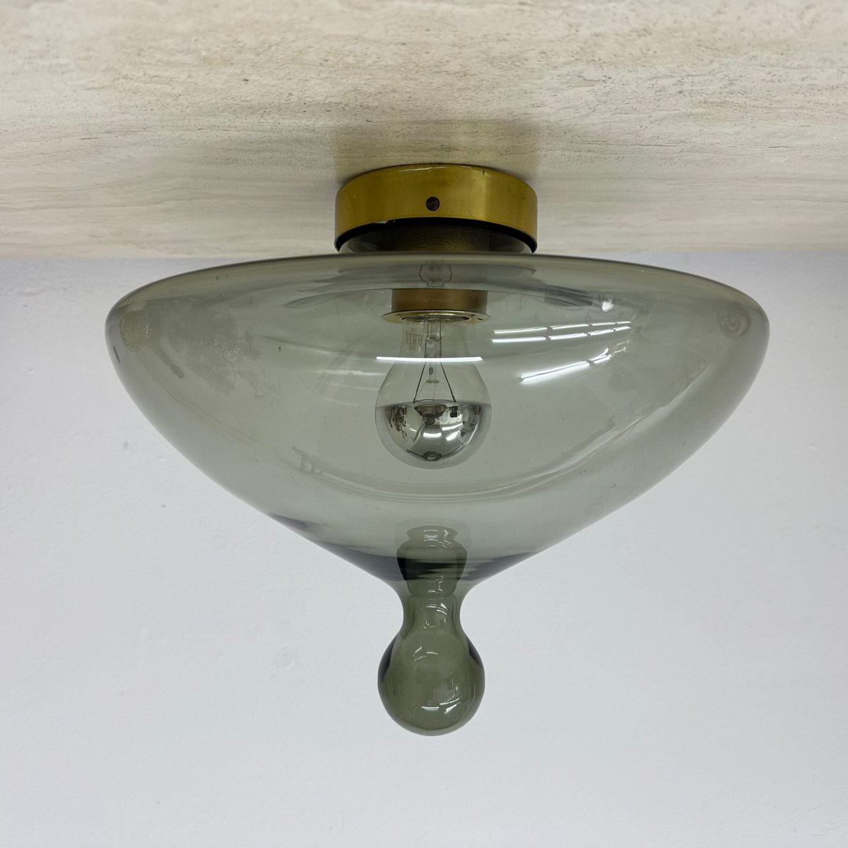 Vintage Dutch Ceiling Lamp by Raak, 1960s for sale at Pamono