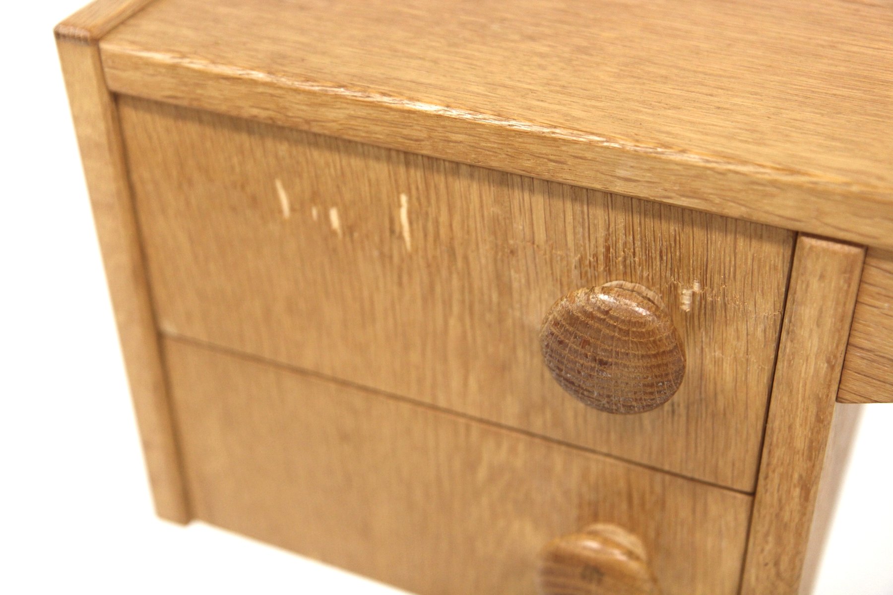 Scandinavian Oak Dressing Table, 1960 for sale at Pamono