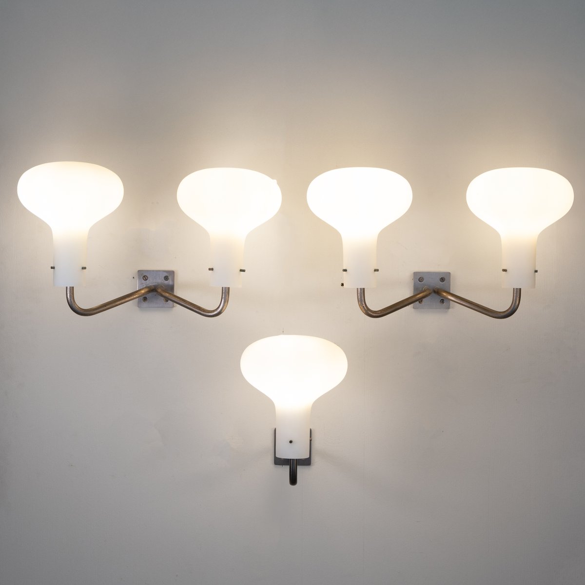 LP12 Wall Lights by Ignazio Gardella for Azucena, 1960, Set of 2 for ...