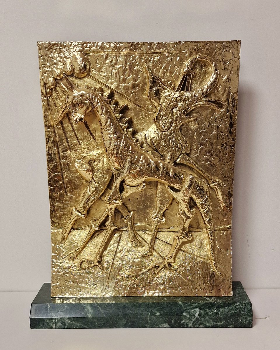 Salvador Dali, The Birth of Animals, 1978, Galvanised Silver on Marble ...