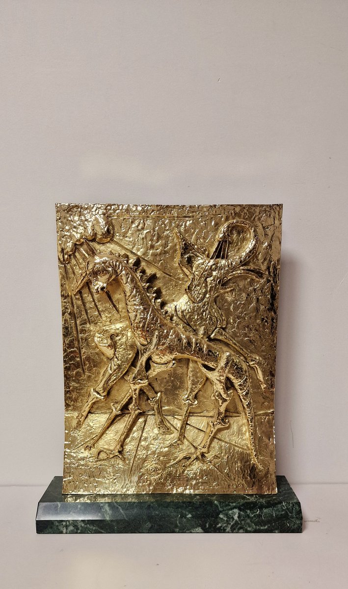 Salvador Dali, The Birth of Animals, 1978, Galvanised Silver on Marble ...
