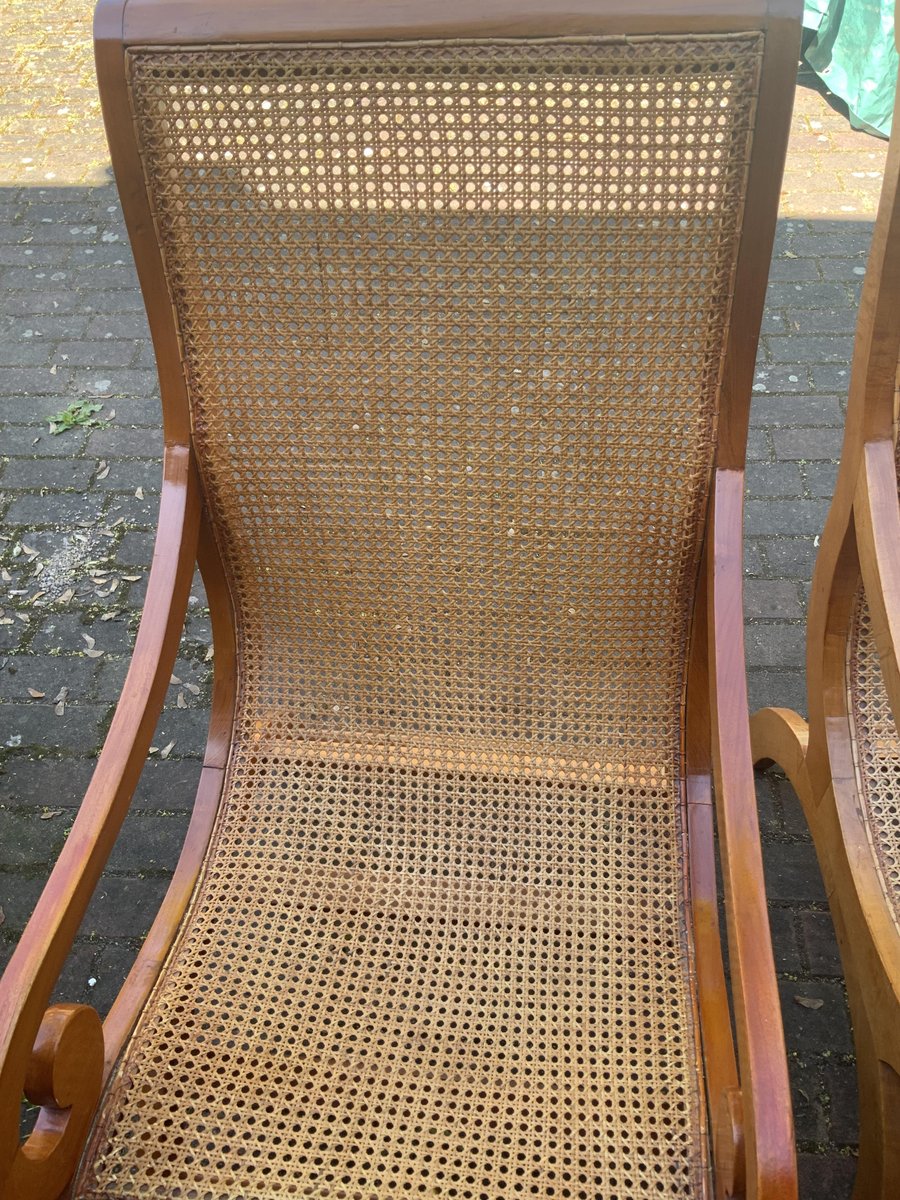 Set of British Colonial Planters Chairs, 1920 for sale at Pamono