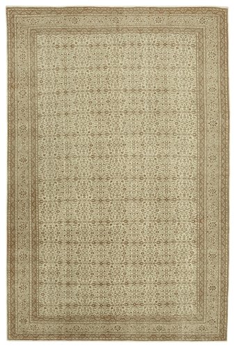 Large Vintage Beige Rug for sale at Pamono