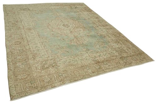 Large Vintage Beige Rug for sale at Pamono