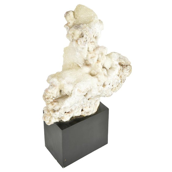 Calcite Concretion on Wooden Base for sale at Pamono