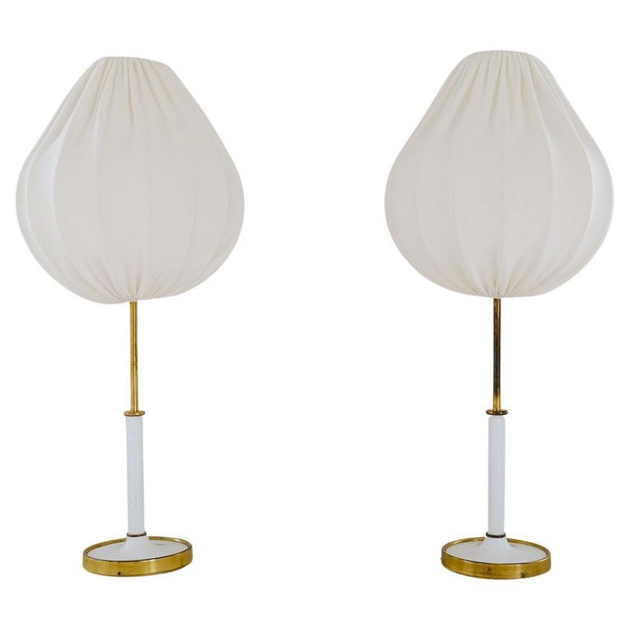 Mid-Century Modern Model 2466 Table Lamps by Josef Frank for Svenskt ...