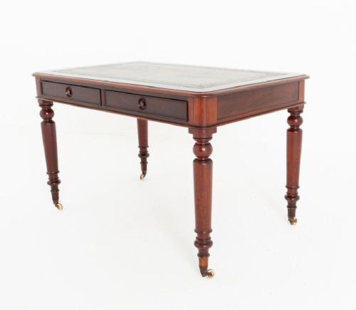 Victorian Mahogany Writing Desk, 1860s for sale at Pamono
