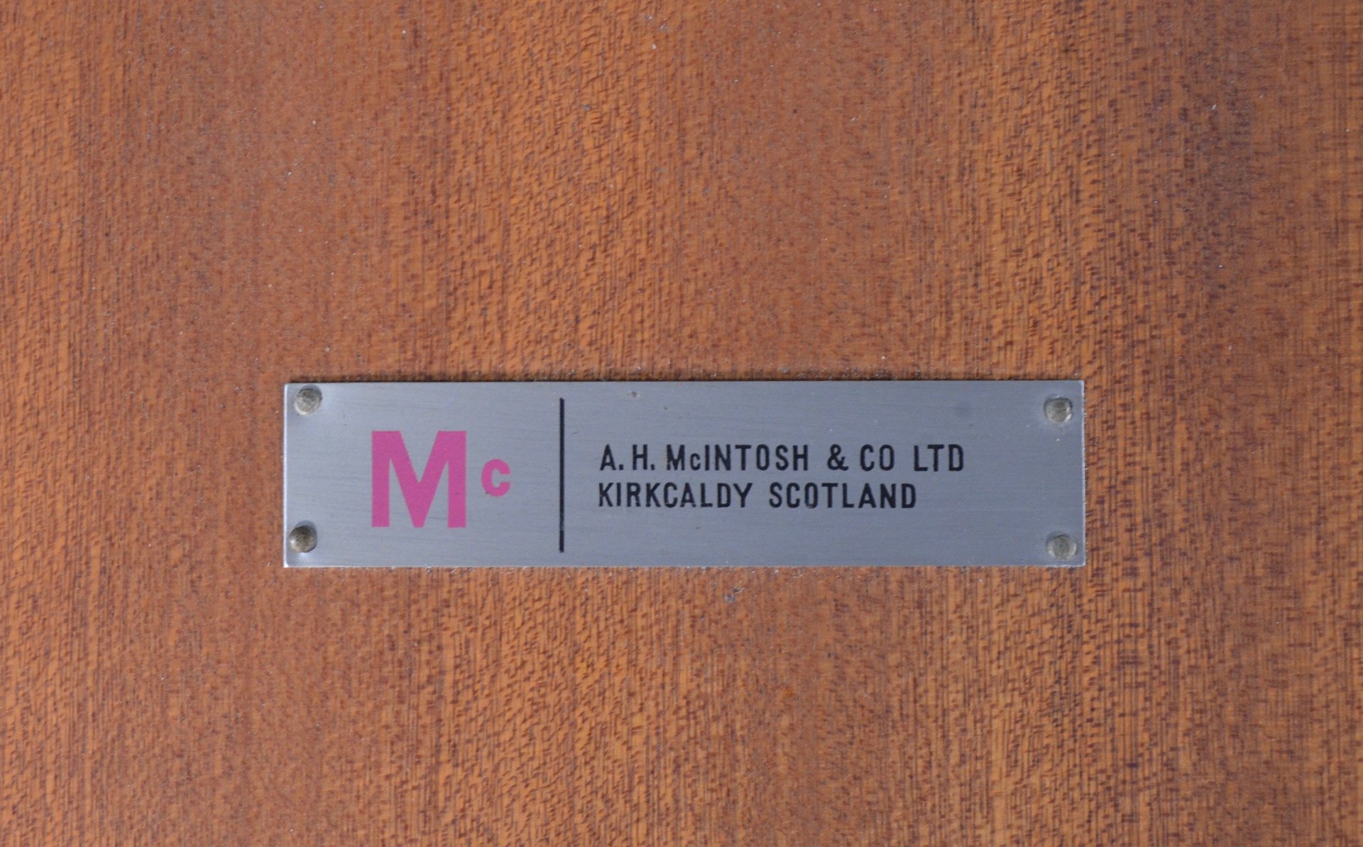 Mid-Century Modern Oblong Extendable Dining Table in Teak from McIntosh ...