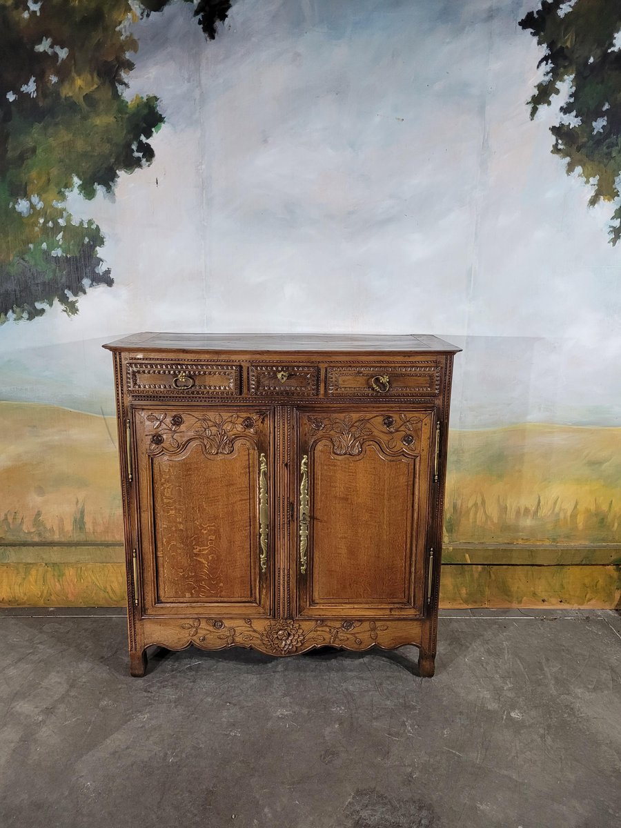 High Sideboard, Normandy, France, 19th Century for sale at Pamono