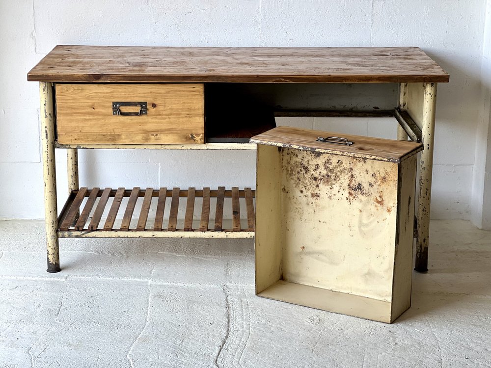 Vintage Industrial Workbench, 1960 for sale at Pamono