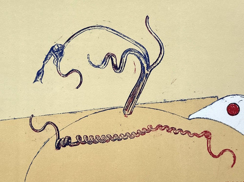 Max Ernst, Surrealist Landscape, 1973, Original Lithograph for sale at ...