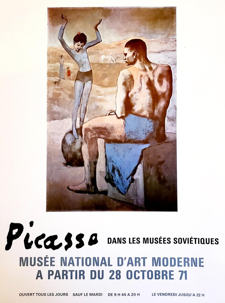 Pablo Picasso, Mnam Paris, 1971, Poster for sale at Pamono