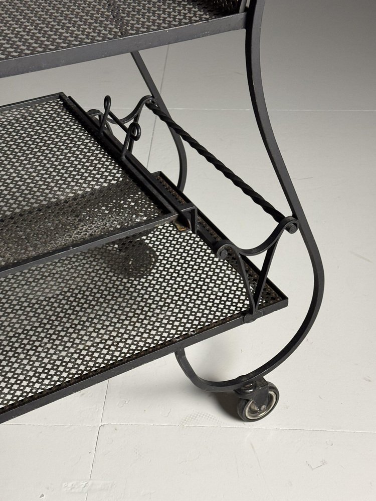 Serving Trolley in Metal for sale at Pamono