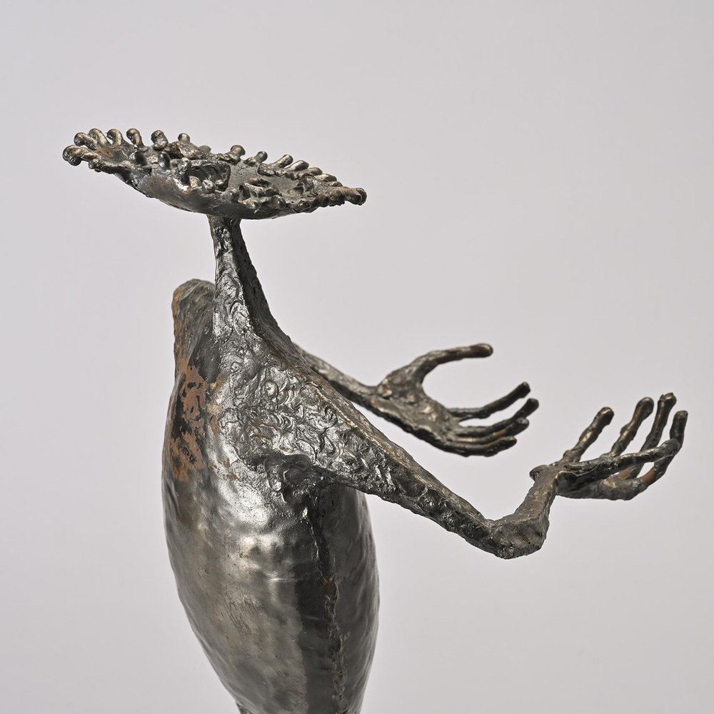 Michel Anasse, Anthropomorphic Sculpture, 1960s, Iron for sale at Pamono