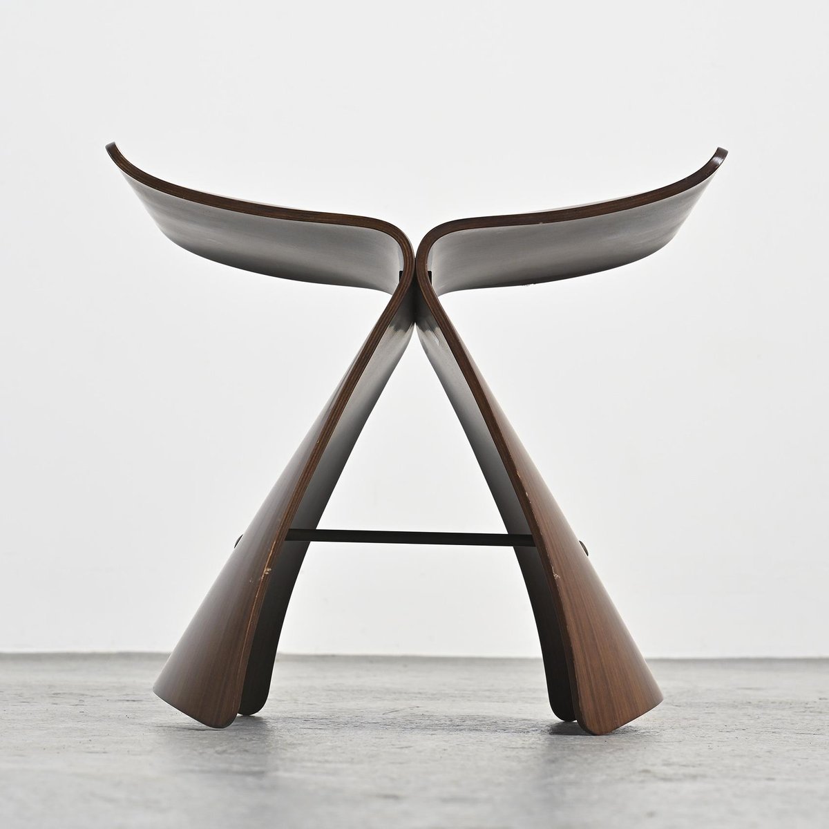 Butterfly Stool by Sori Yanagi for Tendo Mokko, 1980 for sale at Pamono