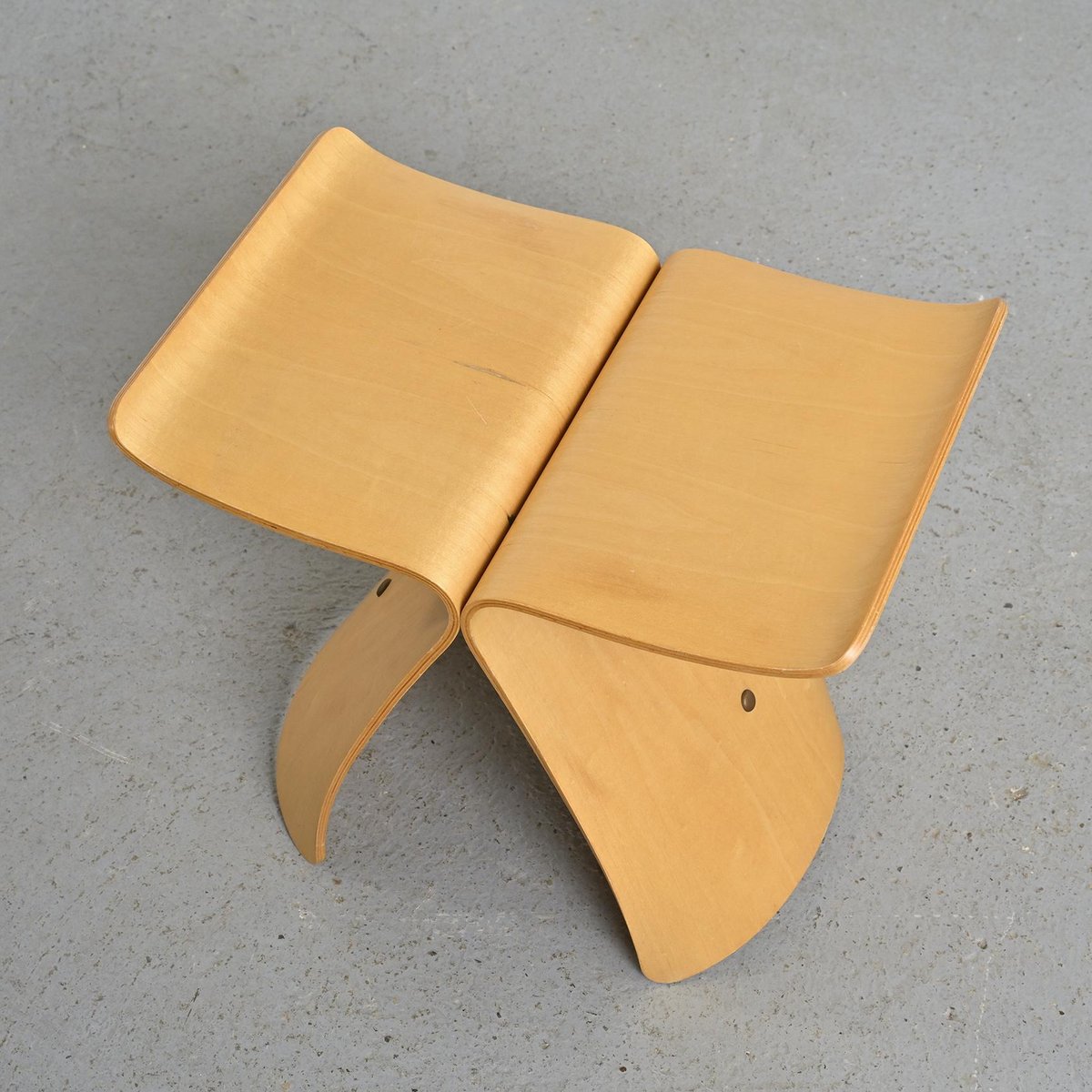 Butterfly Stool by Sori Yanagi for Tendo, 1980s for sale at Pamono
