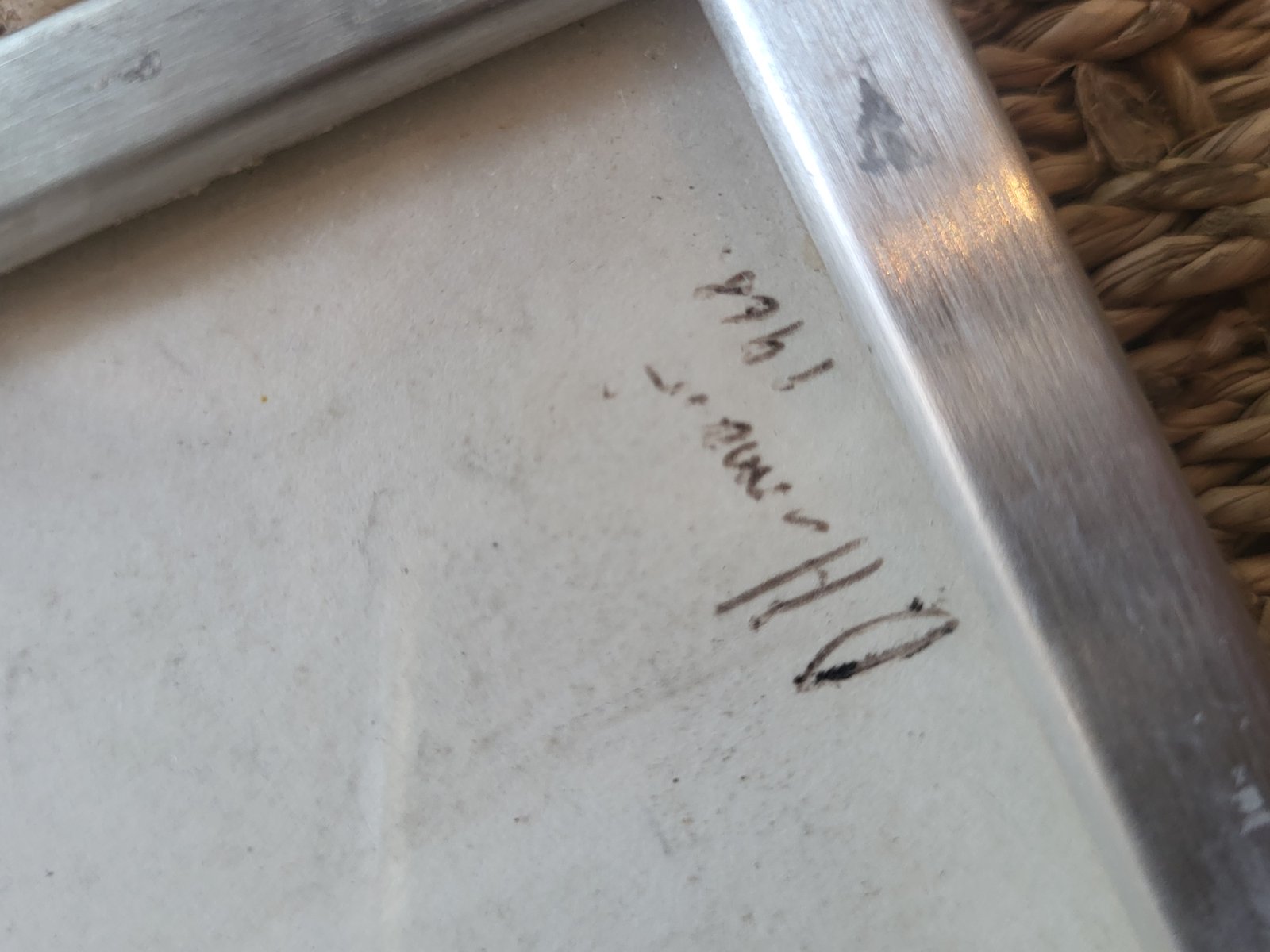 Daniel Humair, Composition, 1968, Canvas Painting for sale at Pamono