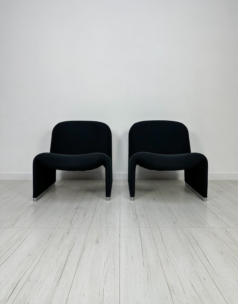 Vintage Alky Sessel Set von Giancarlo Piretti für Artifort & Castelli ...