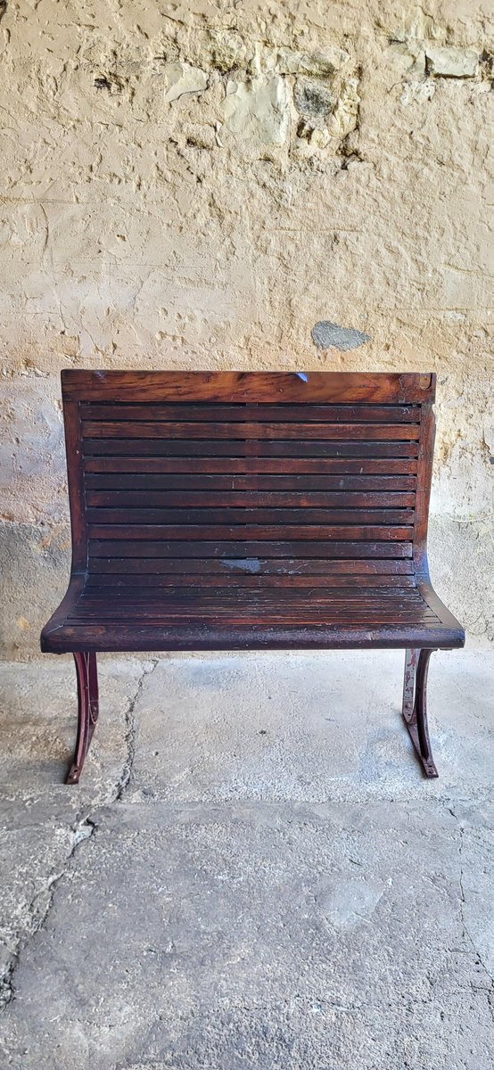 Parisian Metro Bench, 1930s for sale at Pamono