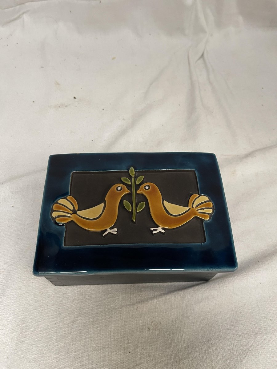 Ceramic Box by Mithé Espelt, 1970s for sale at Pamono