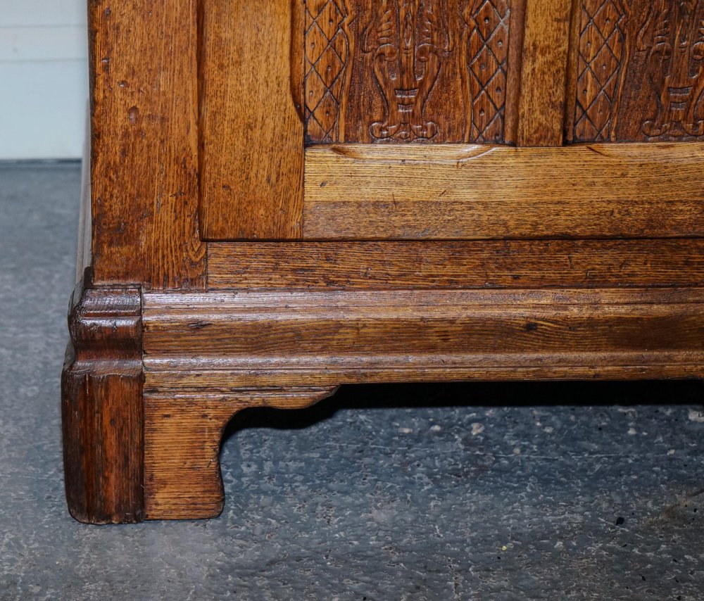 Large North American Alaska Muskegon Oak Larder Ice Box, 1900s for sale ...