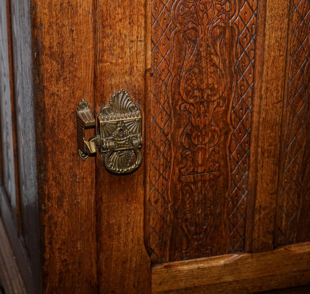 Large North American Alaska Muskegon Oak Larder Ice Box, 1900s for sale ...