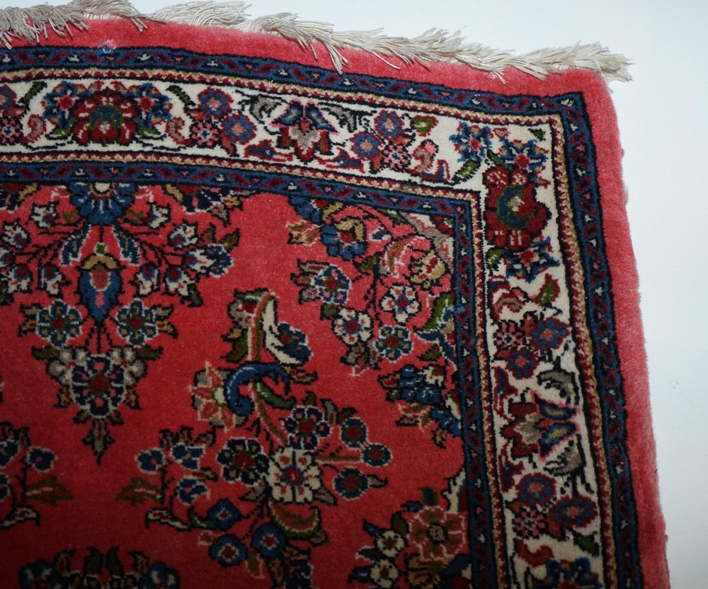 Turkish Red Hallway Runner Rug for sale at Pamono