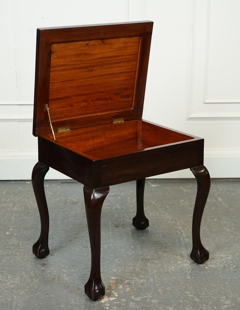 Piano Stool with Storage on Claw & Ball Feet from Laidler Robsons for ...