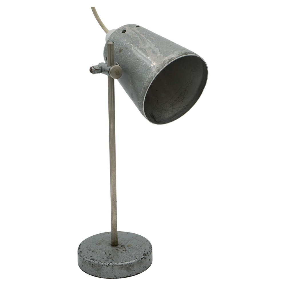 Vintage English Salvaged Laboratory School Table Lamp, 1940s for sale ...