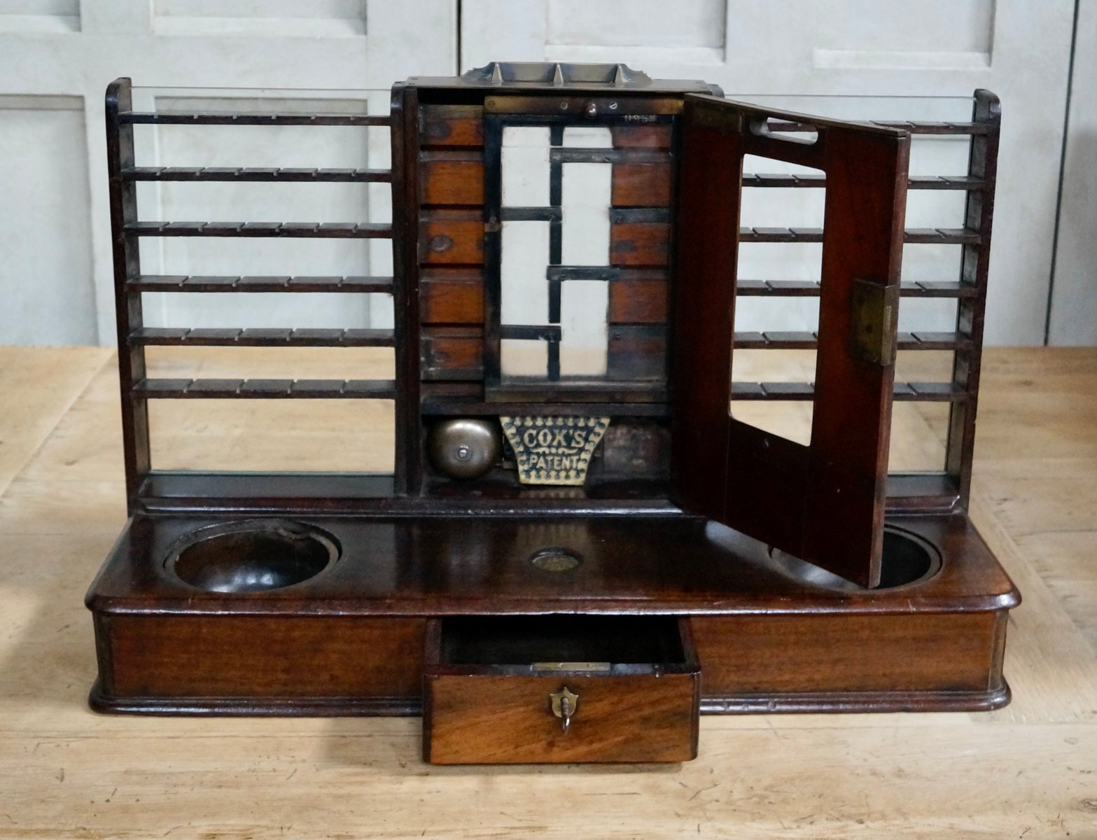 Victorian Oak Coxs Patent Till, 1890s for sale at Pamono