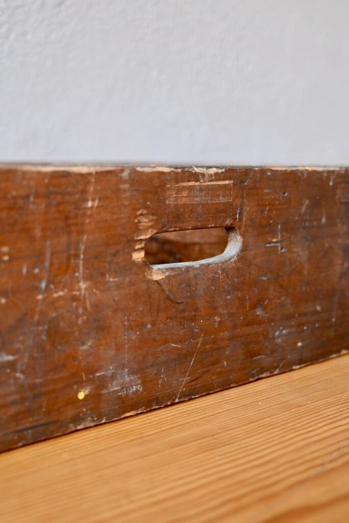 Wooden Workshop Crate with Industrial Style Compartments for sale at Pamono