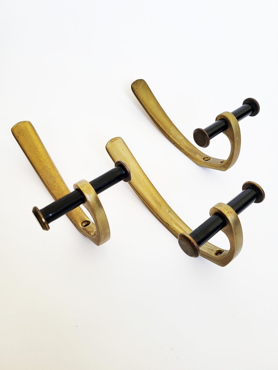 Mid-Century Modern Wall Hooks by Hertha Baller, 1950s, Set of 3 for ...