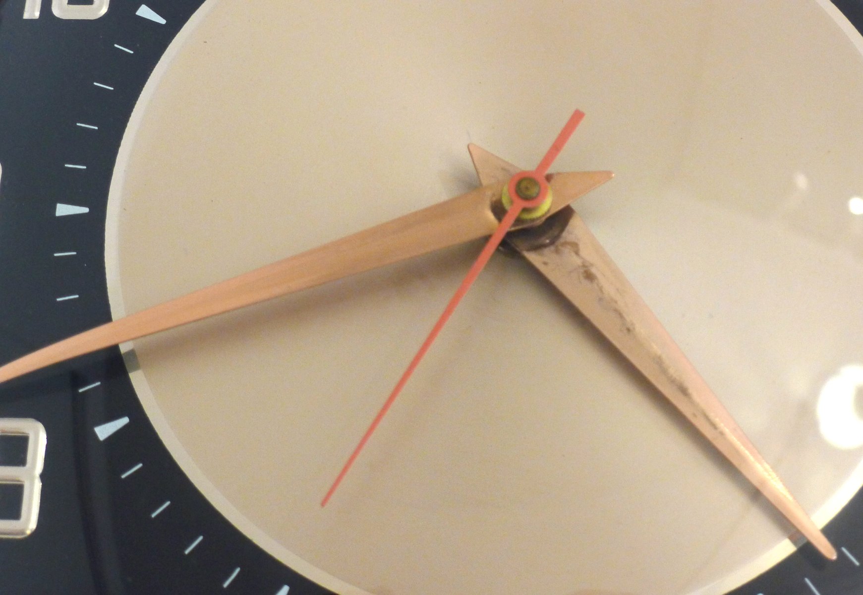 Vintage Wall Clock, 1950s for sale at Pamono